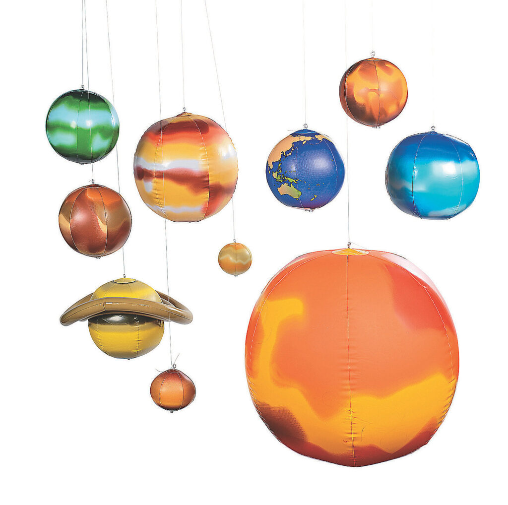 Inflatable Solar System – 10 Pc. – Learning Partners For Success